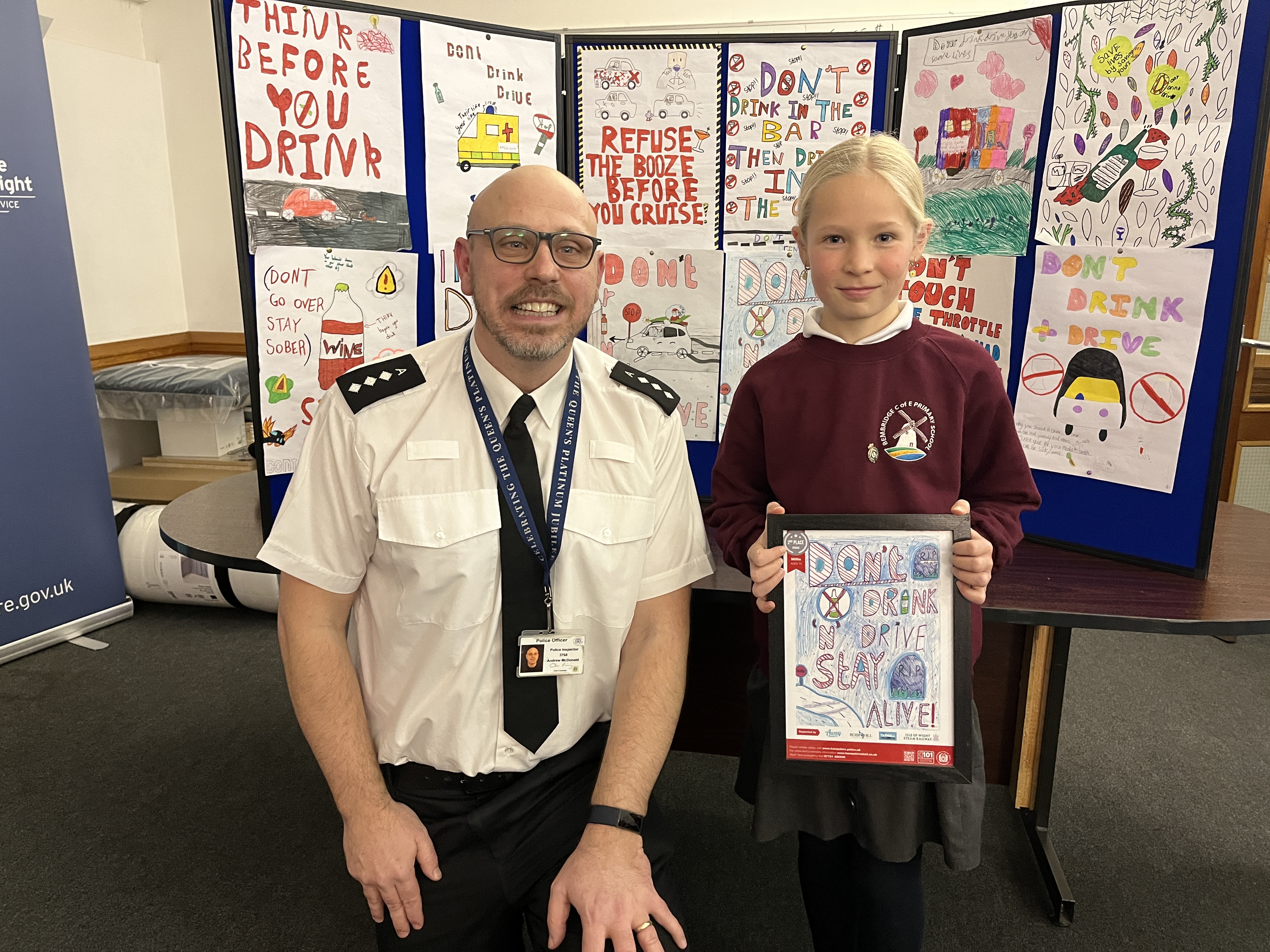 Schoolchildren praised for their creative efforts to support Isle of ...