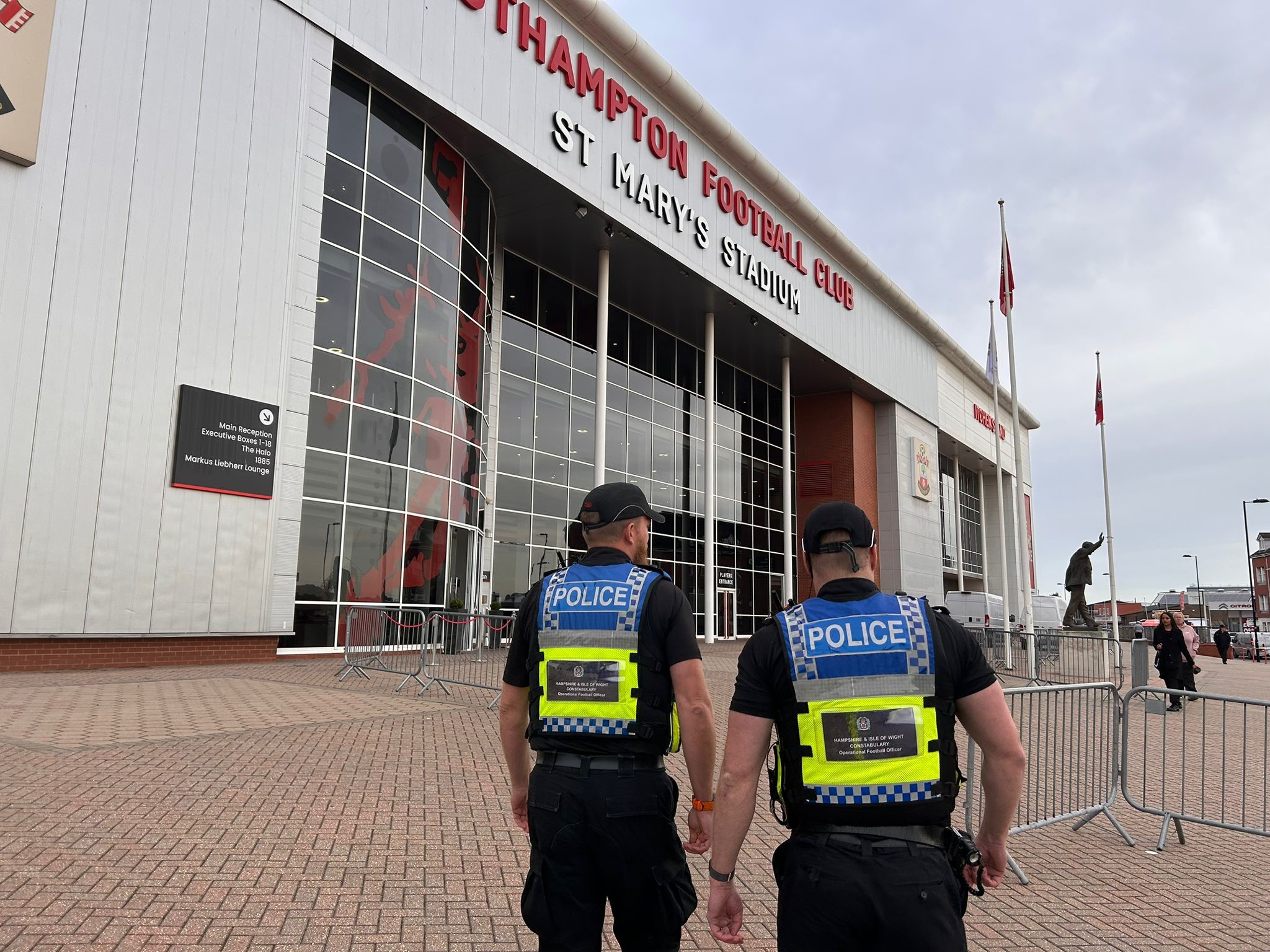 Football fans who posed as stewards to get into sold out game banned ...